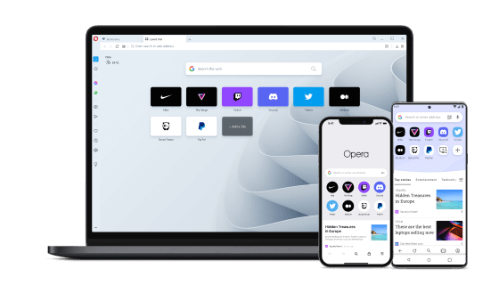 Opera Products | Fintech, Gaming, News | Opera