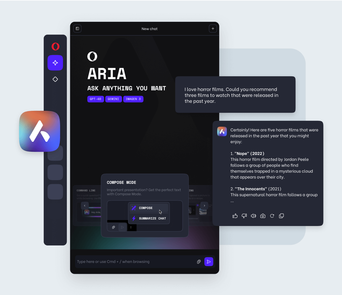 Opera Web Browser | Faster, Safer, Smarter | Opera