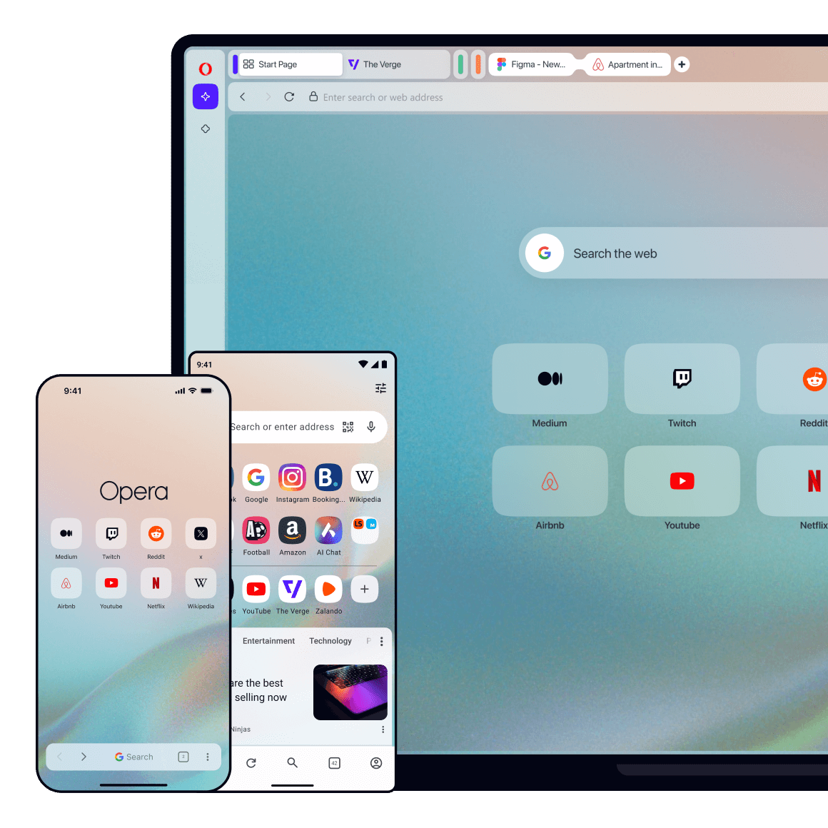 Opera Web Browser | Faster, Safer, Smarter | Opera
