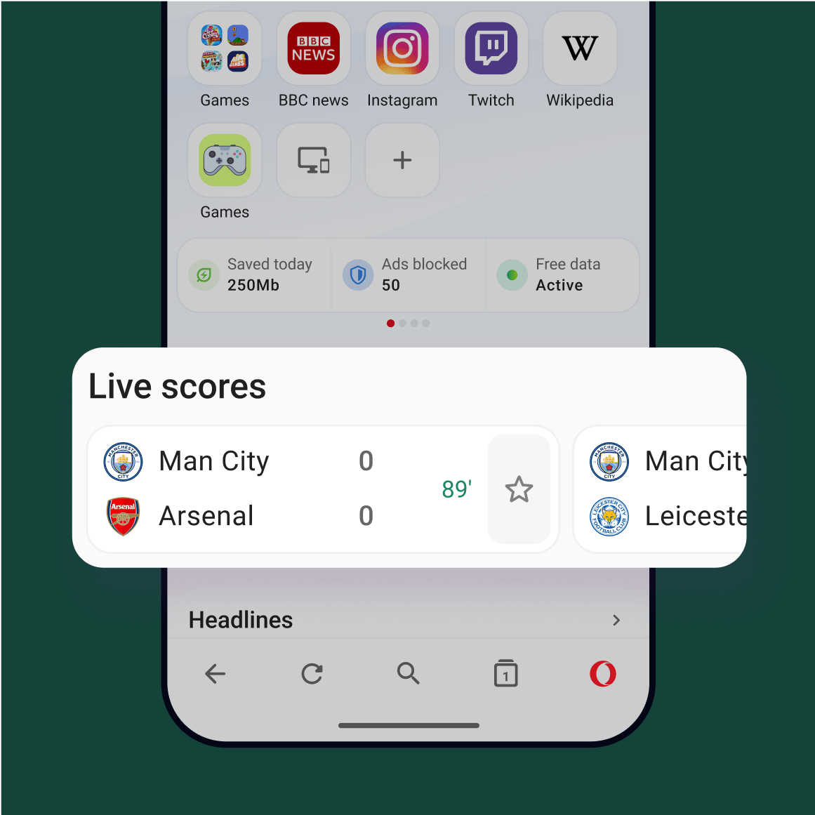 Download Opera Mini | Fast mobile browser with data savings | Opera