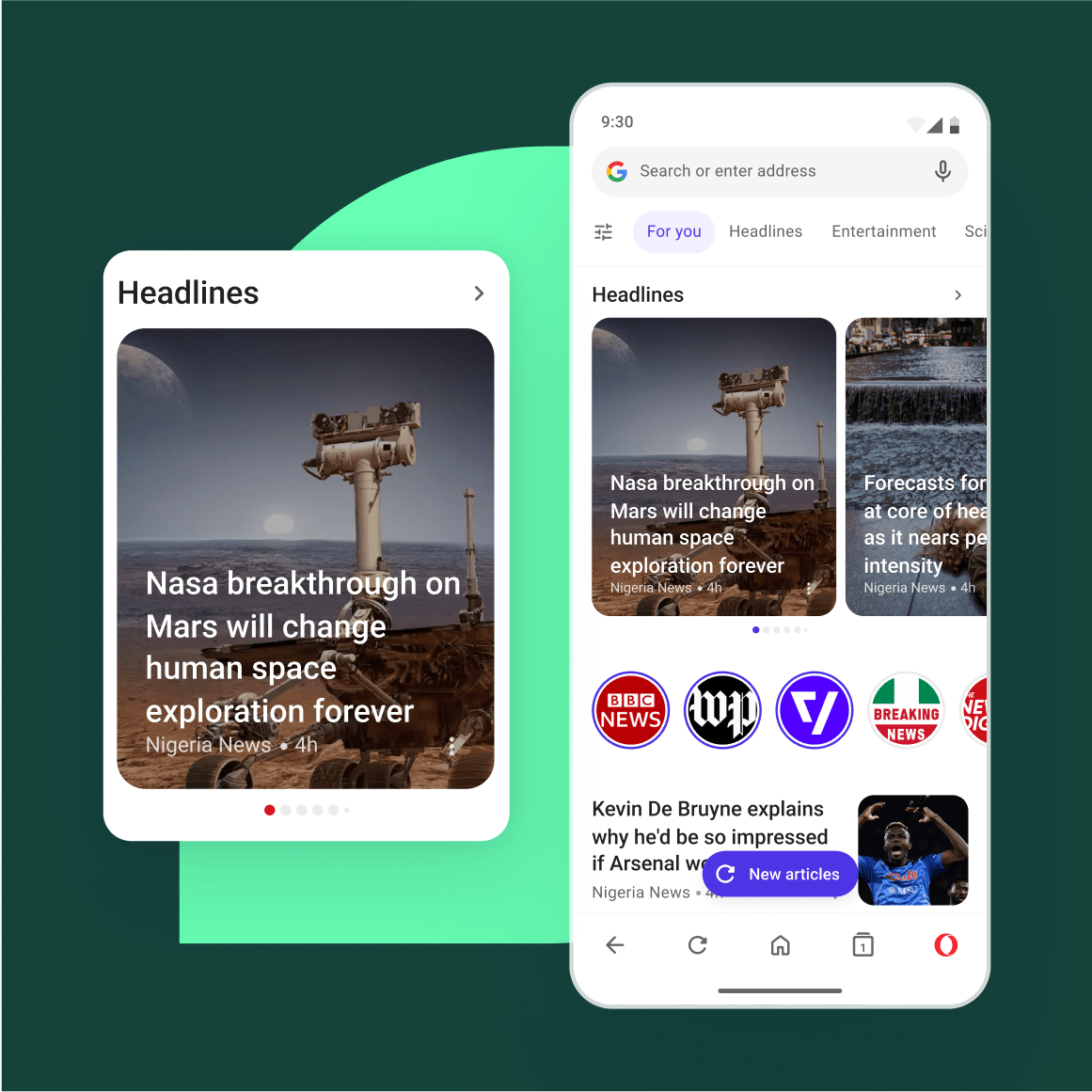 Descargar Opera Mini | Navegador móvil rápido con ahorro de datos | Opera