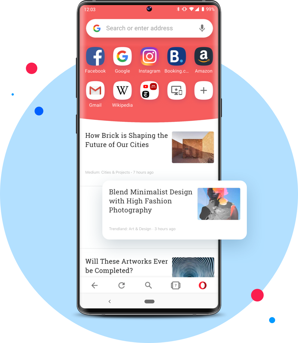 Mobiler Browser | Download für Telefon und Tablet | Opera
