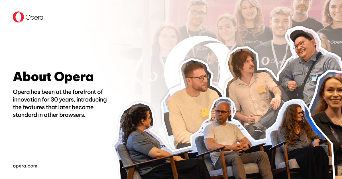 O Operze | 30 lat innowacji przeglądarek internetowych
