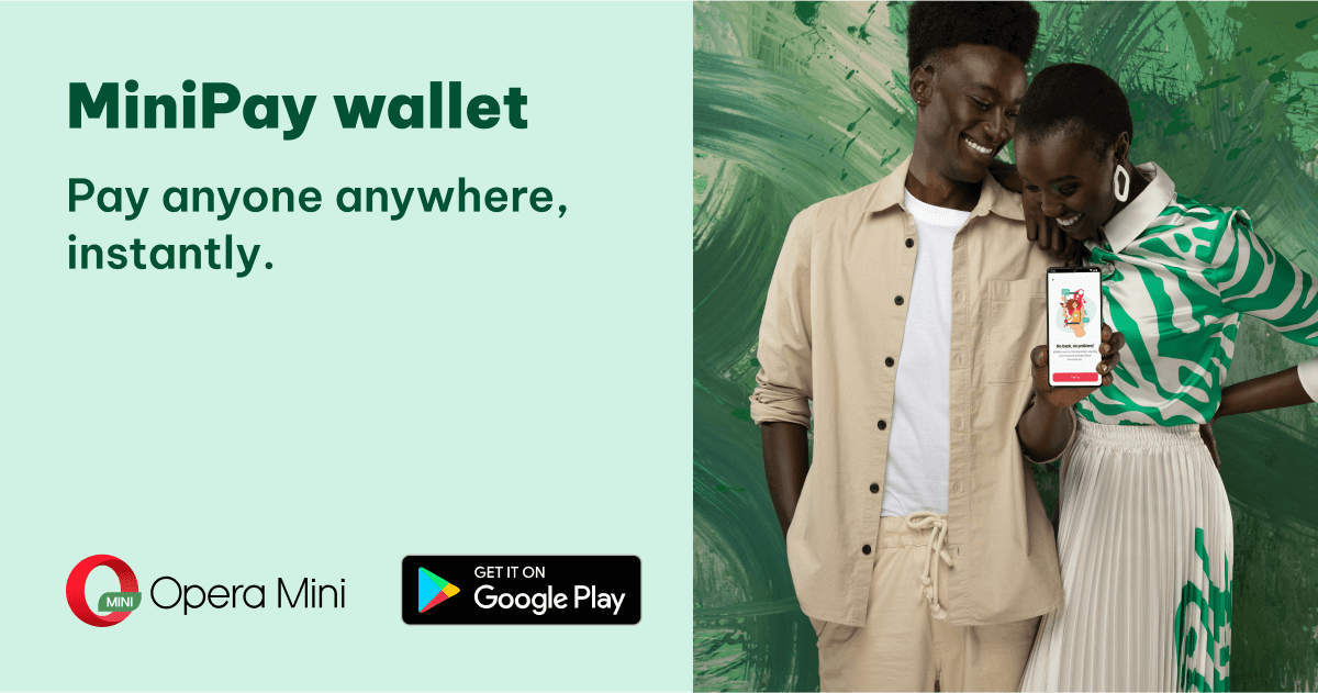 MiniPay wallet in Opera Mini | Pay anyone anywhere instantly | Opera ...