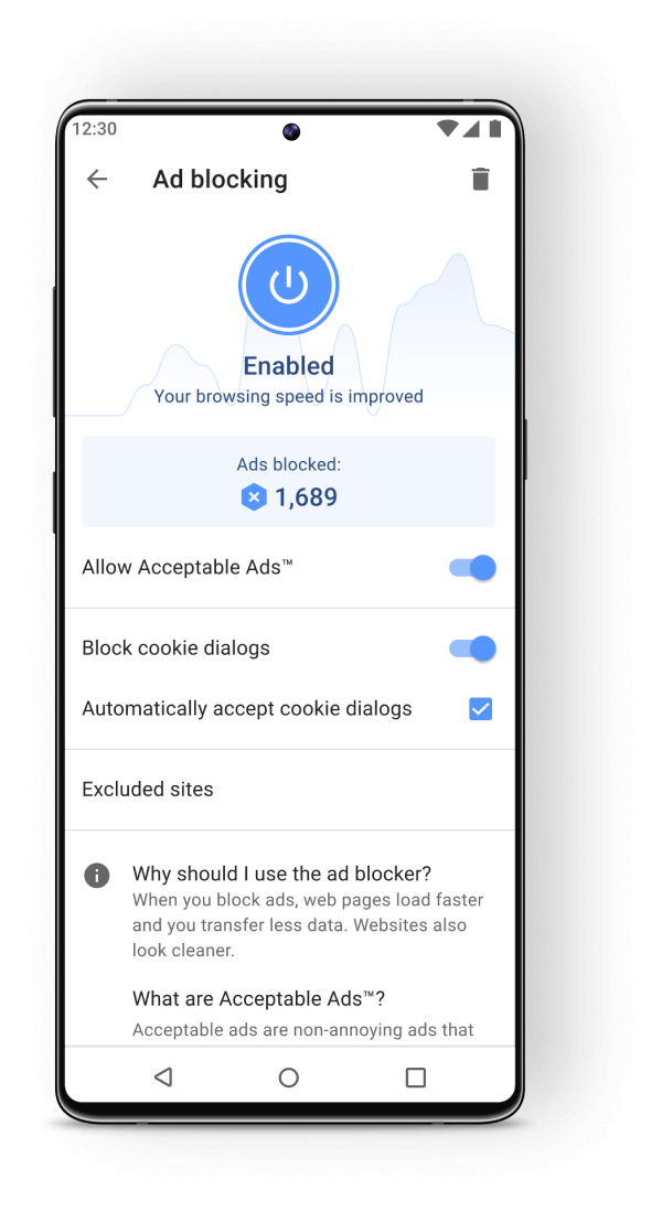 Ad blocker | Block ads and browse faster | Opera Browser