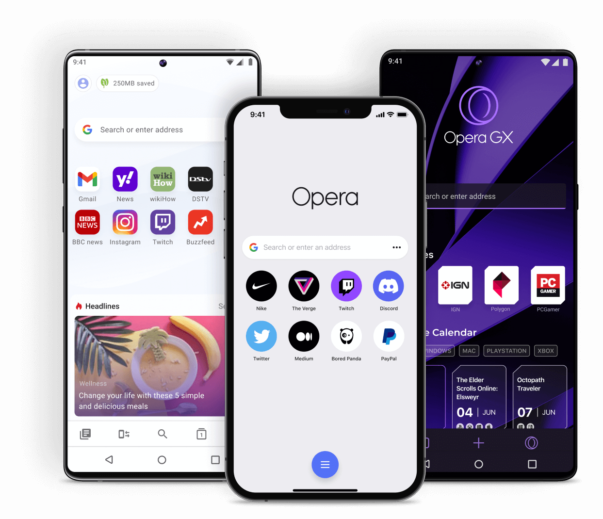 Browsers for every device | Opera Web Browsers | Opera