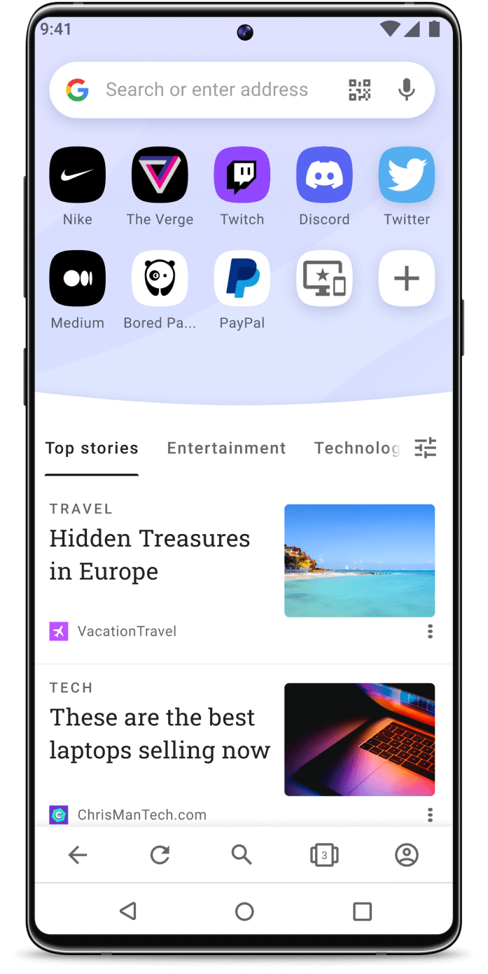 Téléchargez le navigateur Opera pour ordinateur, téléphone, tablette ...