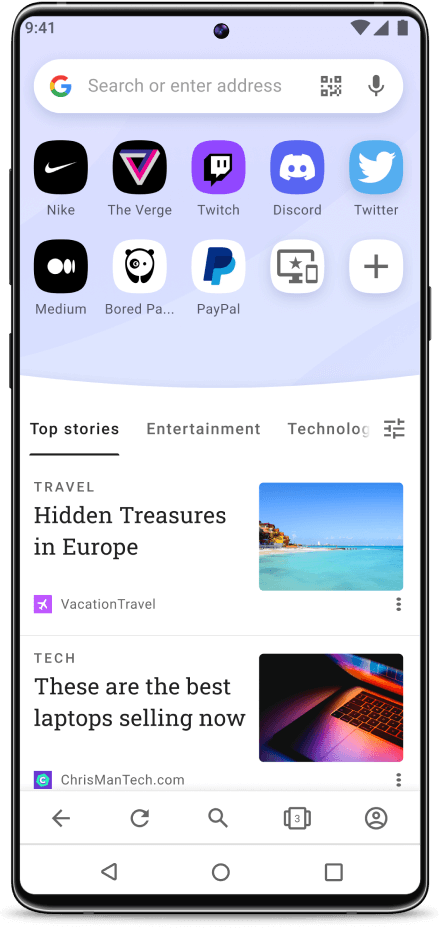 Switch Web Browser from Chrome or Firefox | Opera