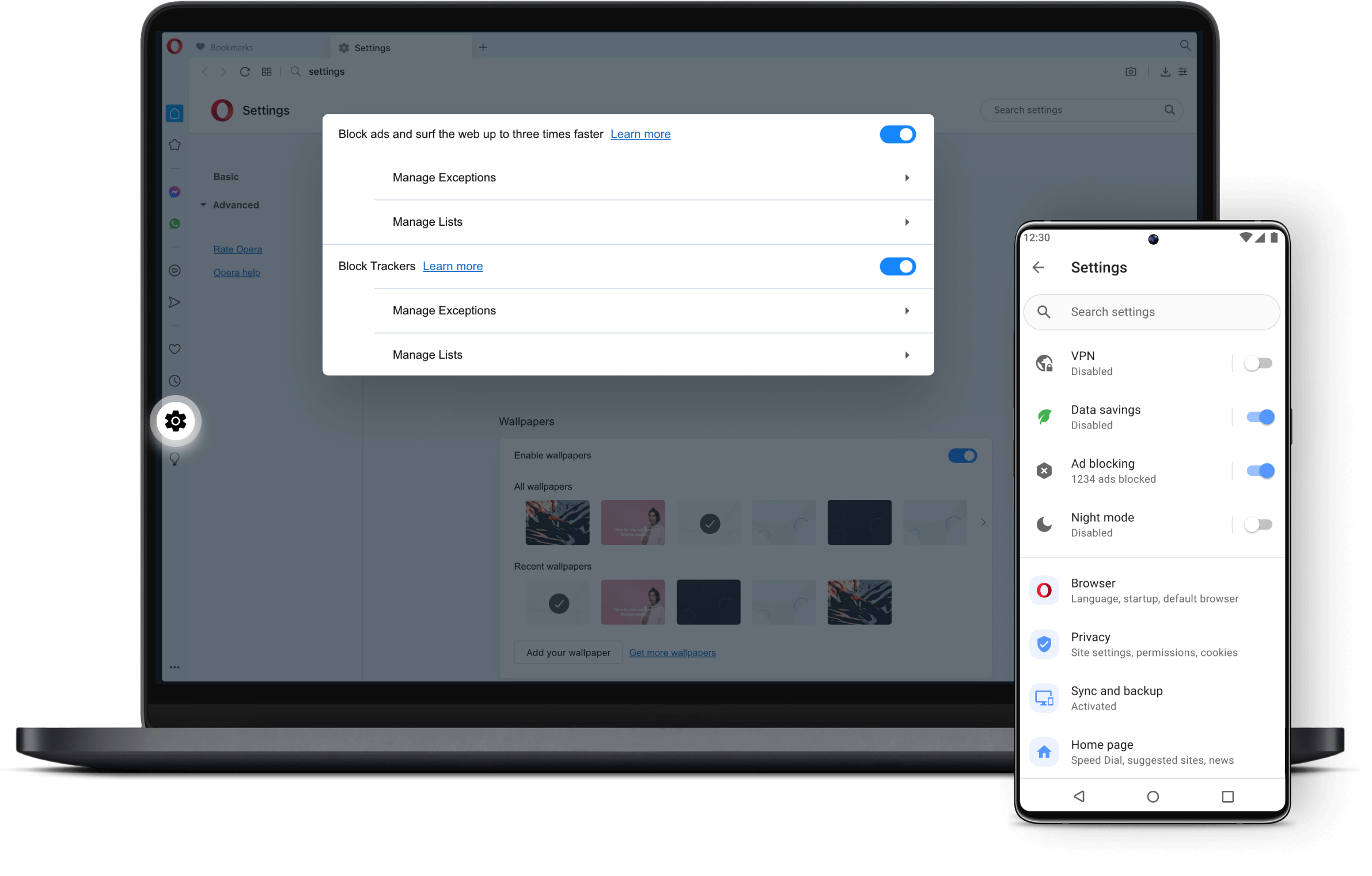 Ad Blocker Block Ads And Browse Faster Opera Browser