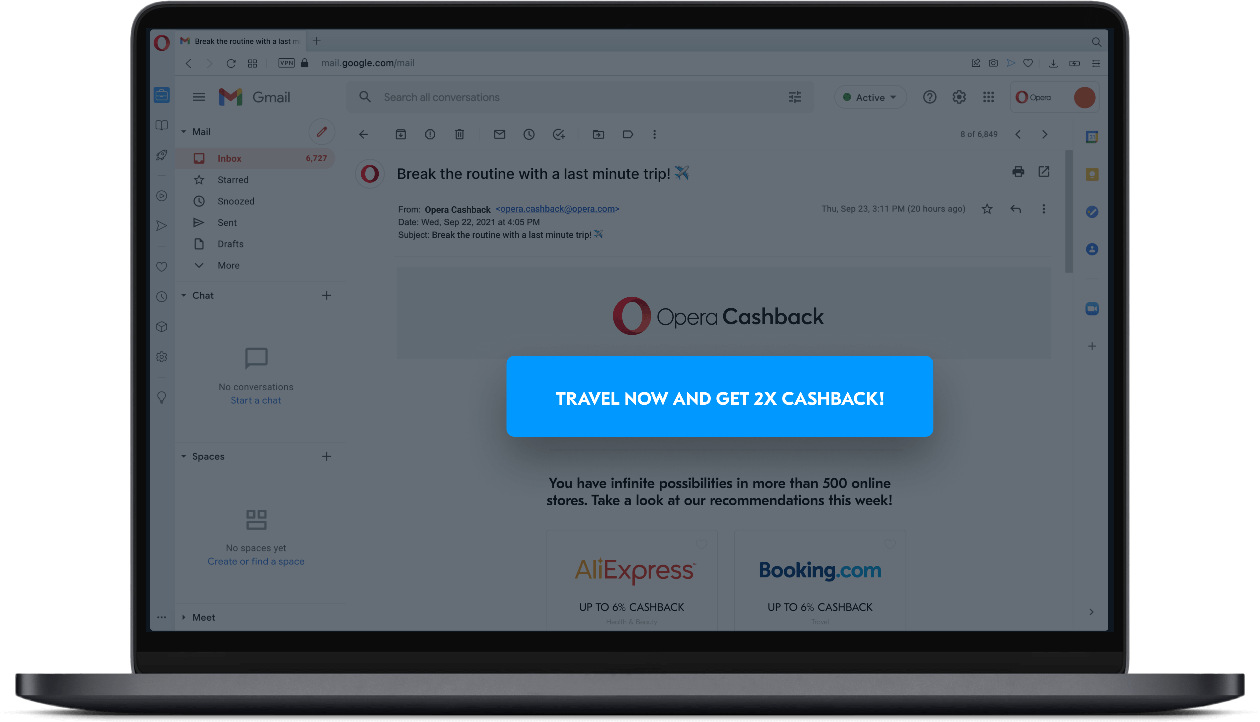 Opera Cashback | Get your money back | Opera Browser
