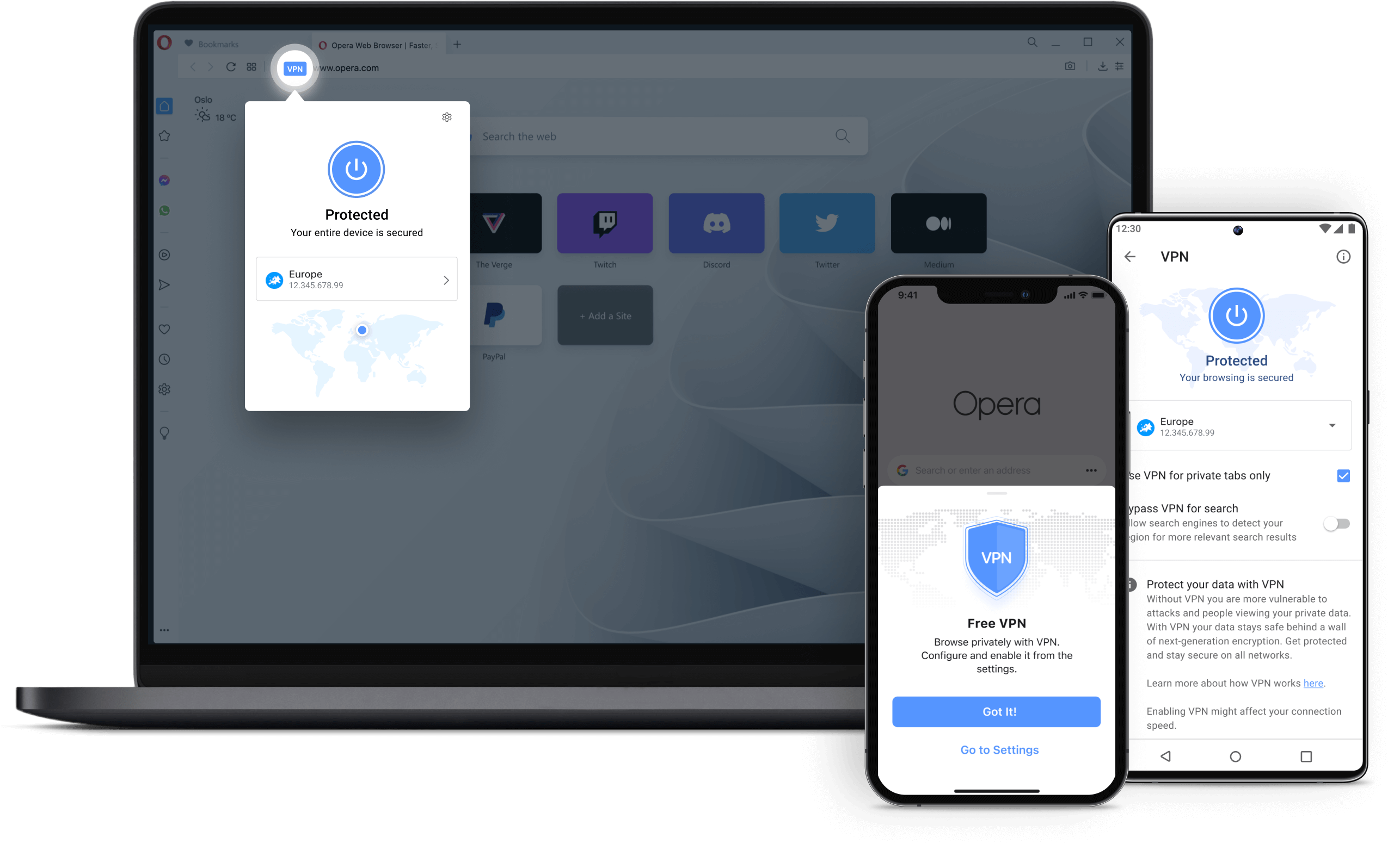 Бесплатный Vpn Браузер со встроенным Vpn Opera