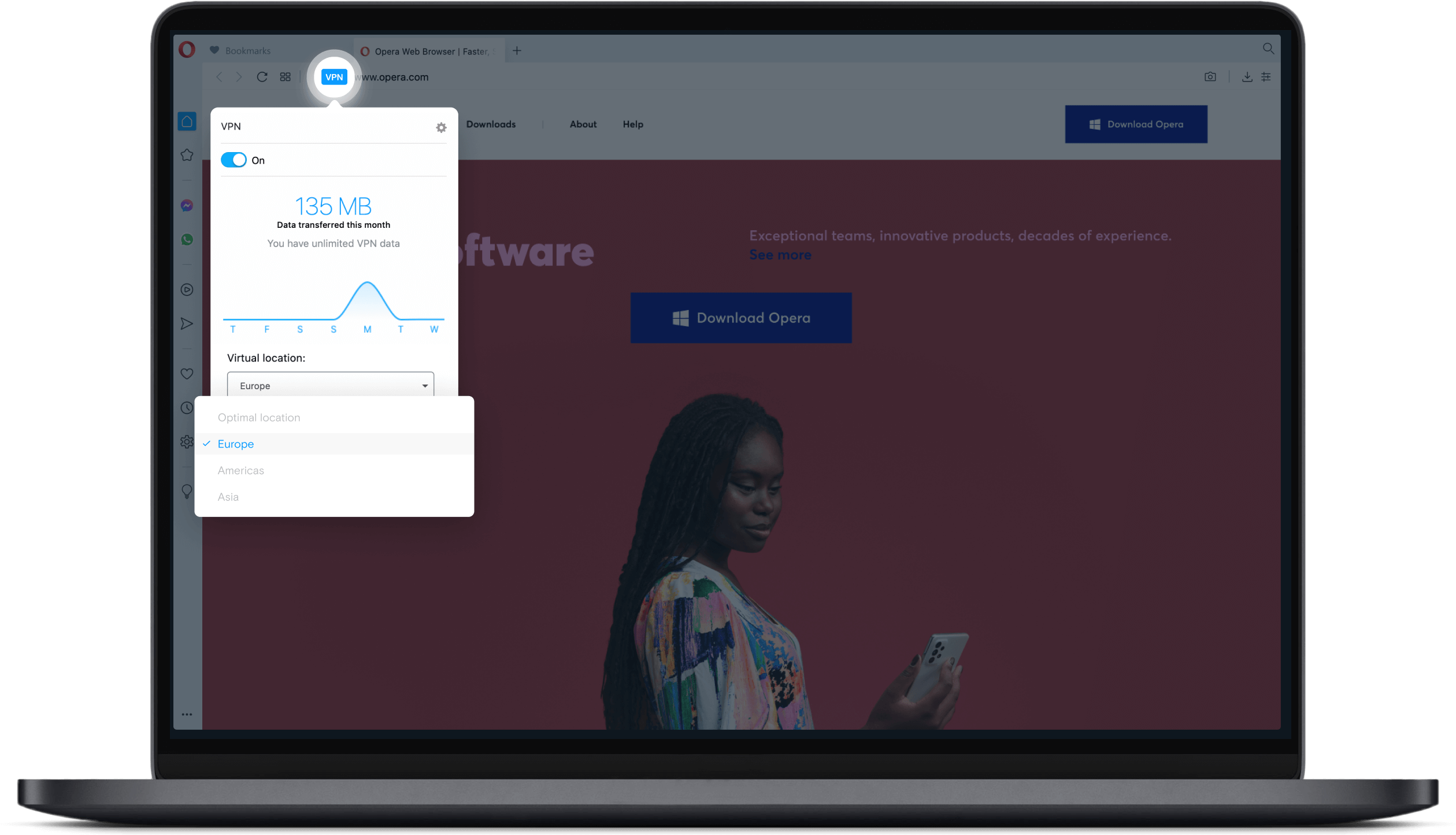 Бесплатный Vpn Браузер со встроенным Vpn Opera