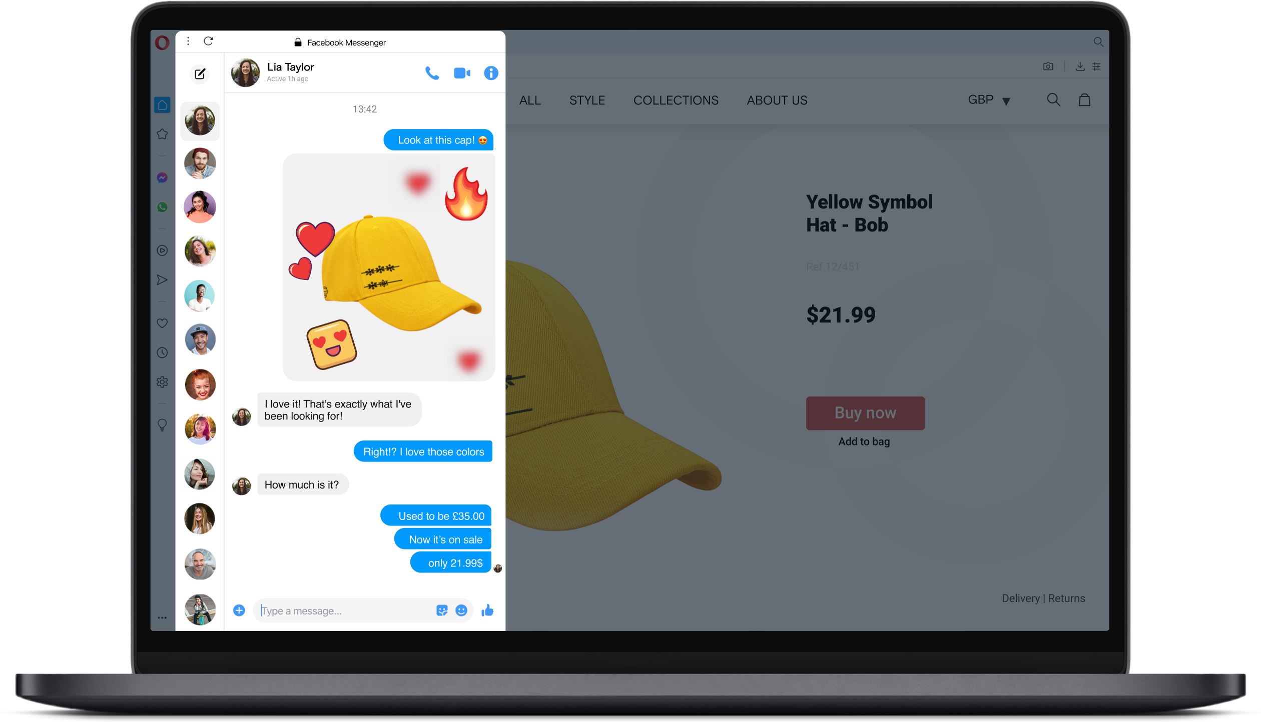 Browser with a built-in snapshot | Download here | Opera Browser