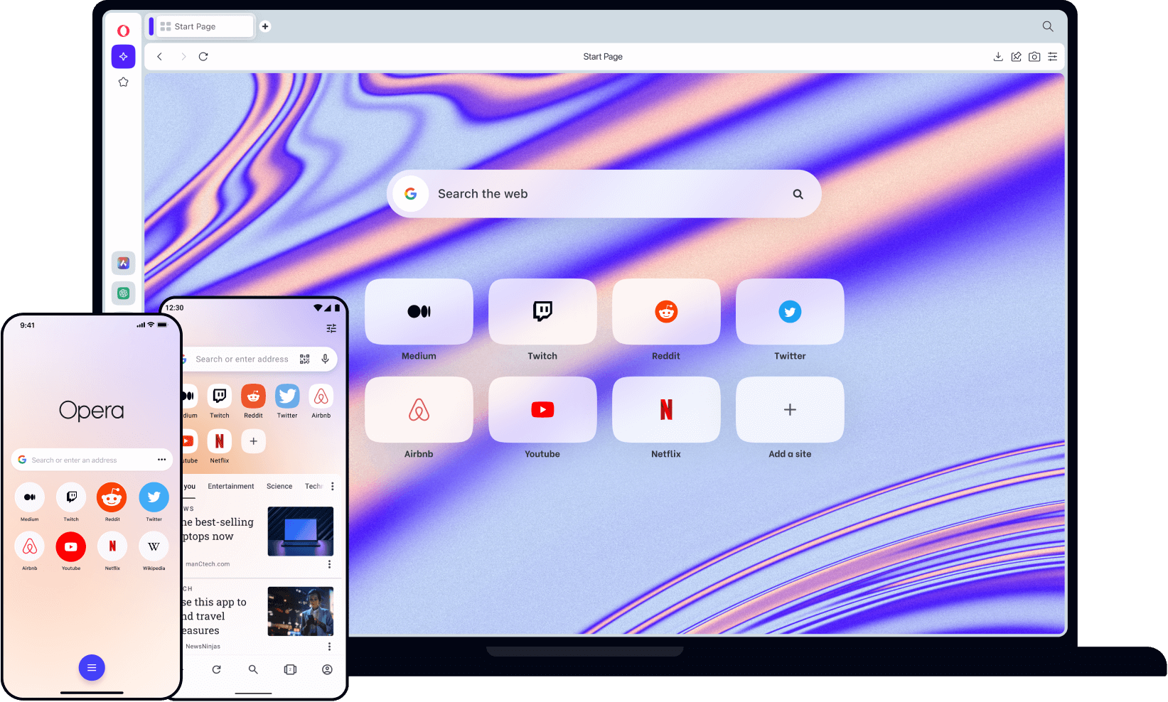 Browers para todos os dispositivos| Opera Web Browsers | Opera