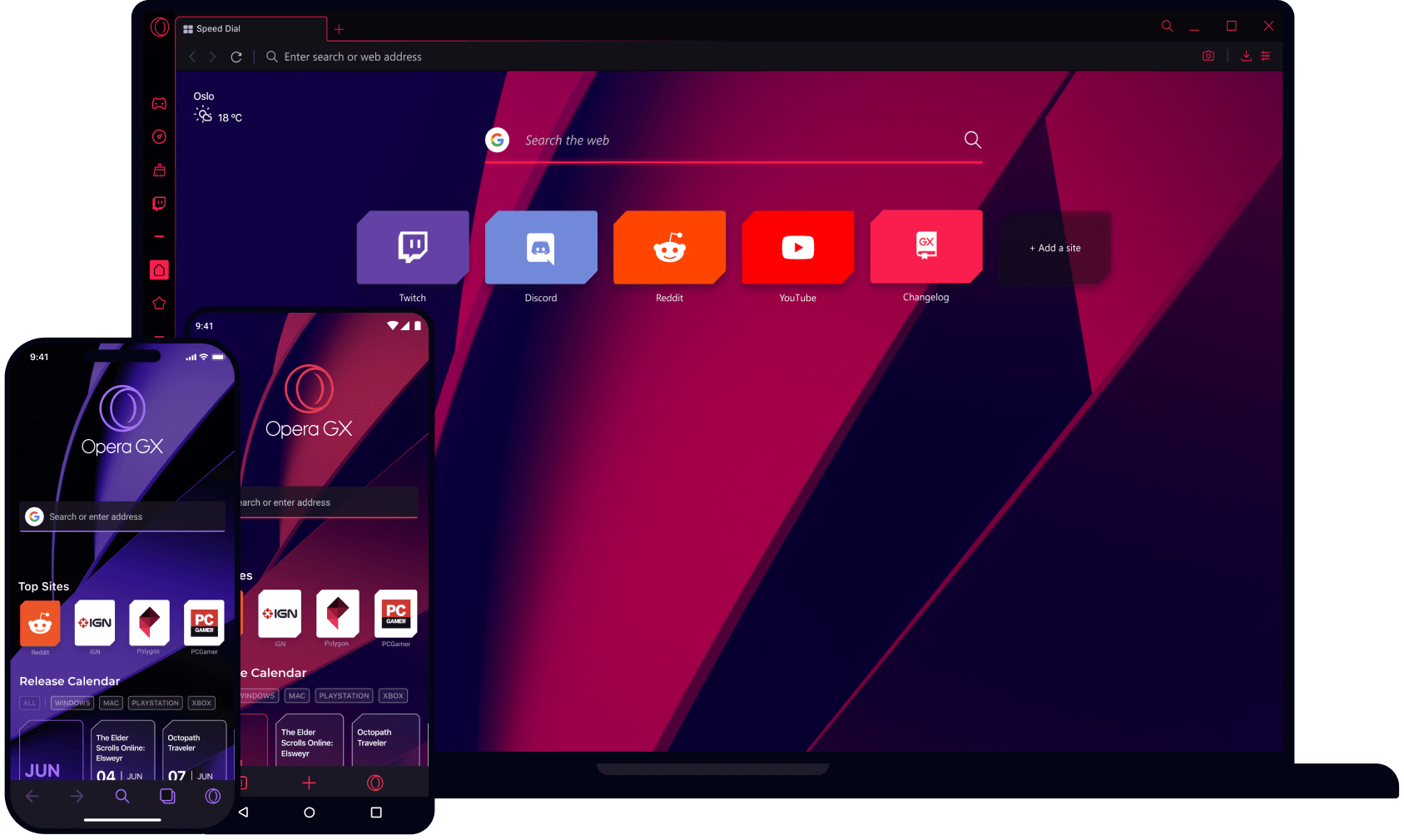 Navegadores para cada dispositivo | Navegadores Web de Opera | Opera