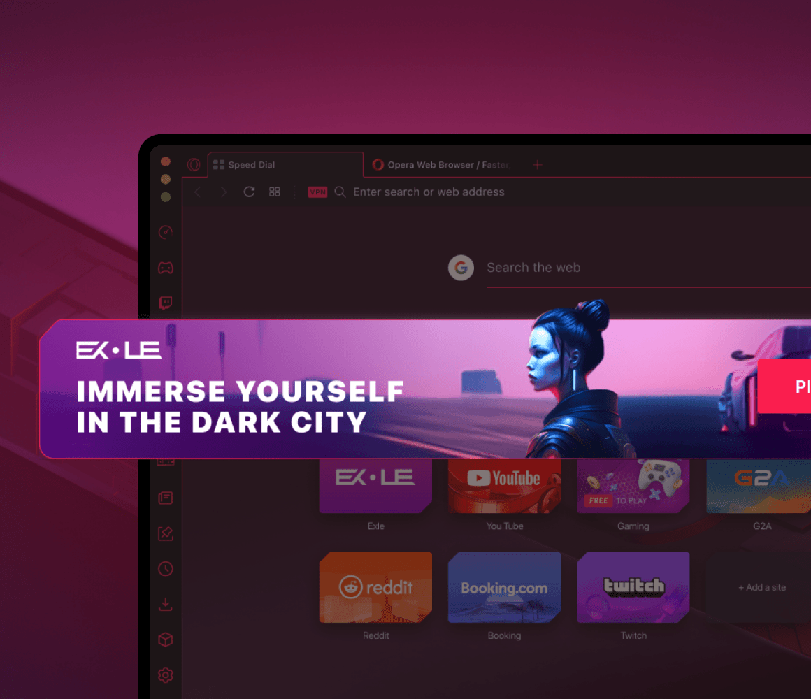 Opera business partnerships | B2B Contact page | Opera