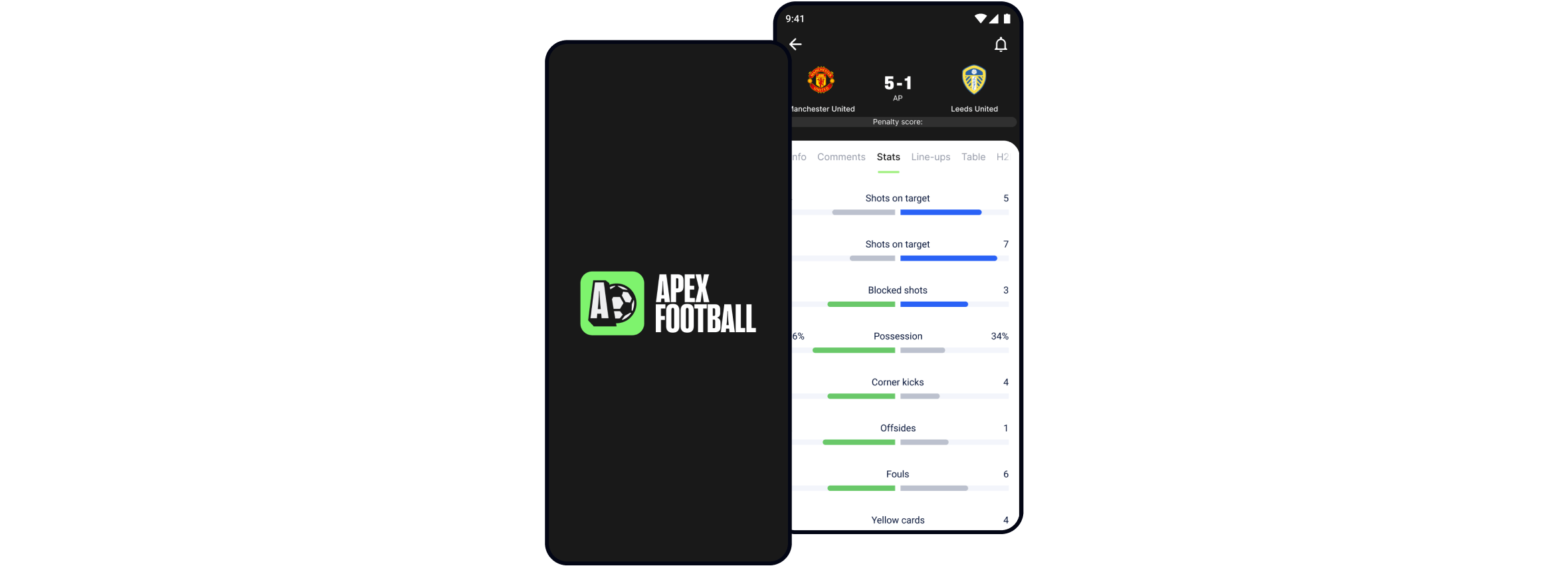 Apex Football App | Live Scores & News | Opera