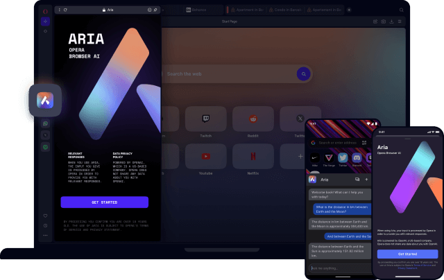 Browser AI | Chat with AI in Opera | Opera Browser