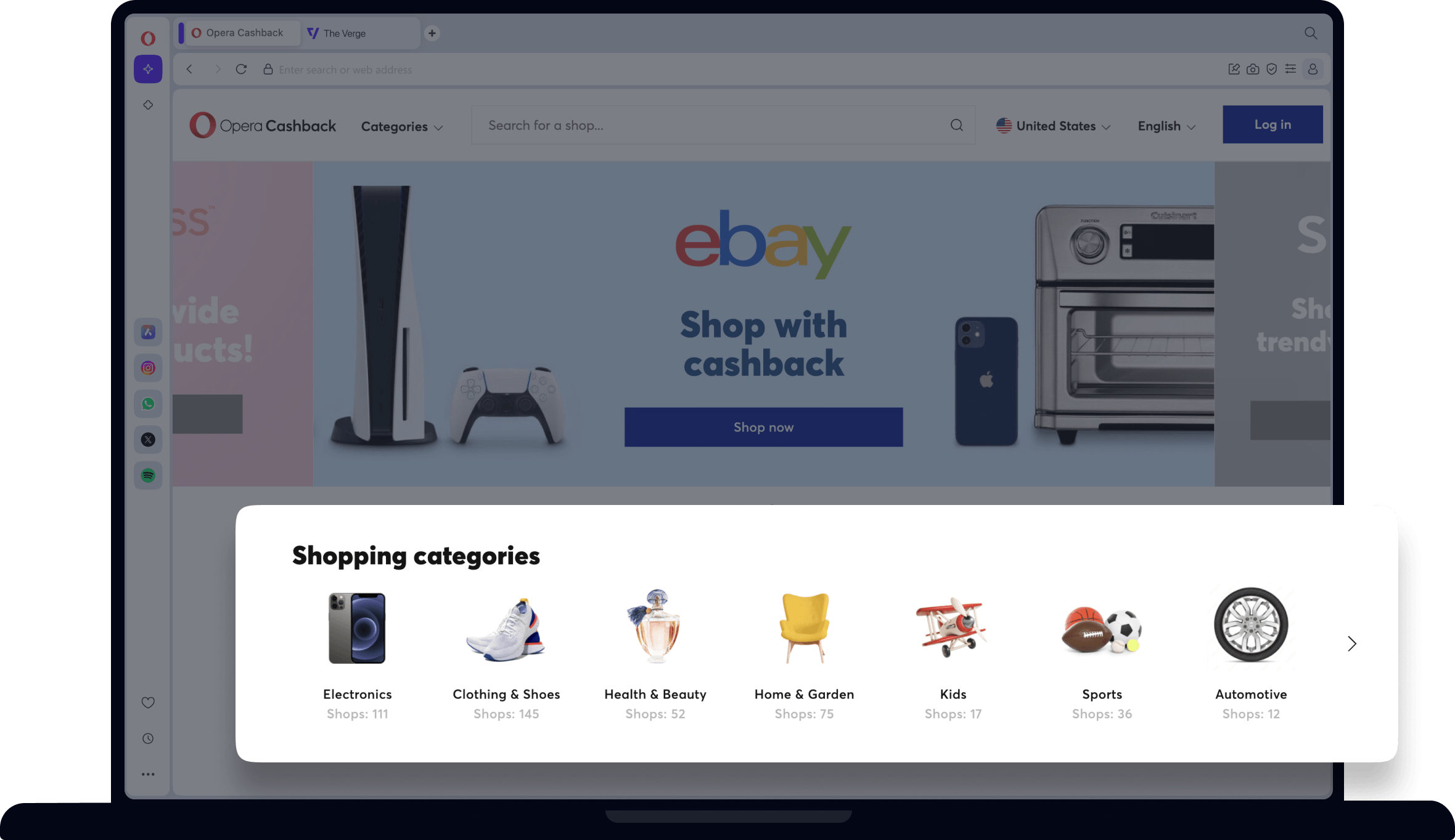 Opera Cashback | Get your money back | Opera Browser