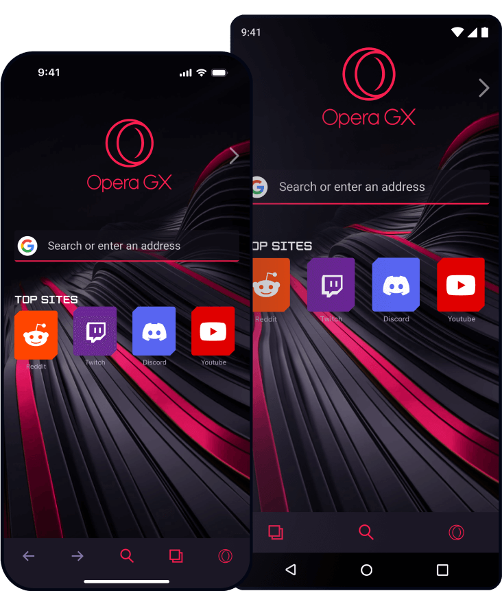 Produtos de Opera Gaming | Opera