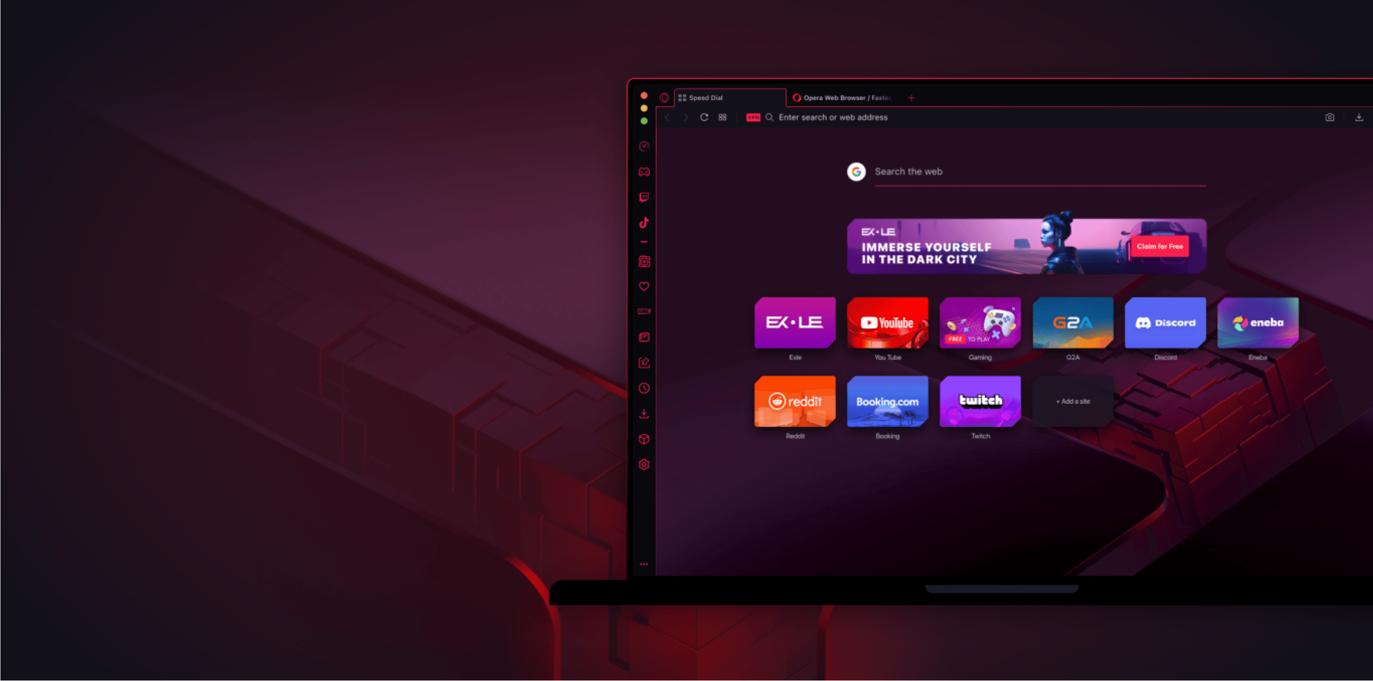 Opera business partnerships | B2B Contact page | Opera