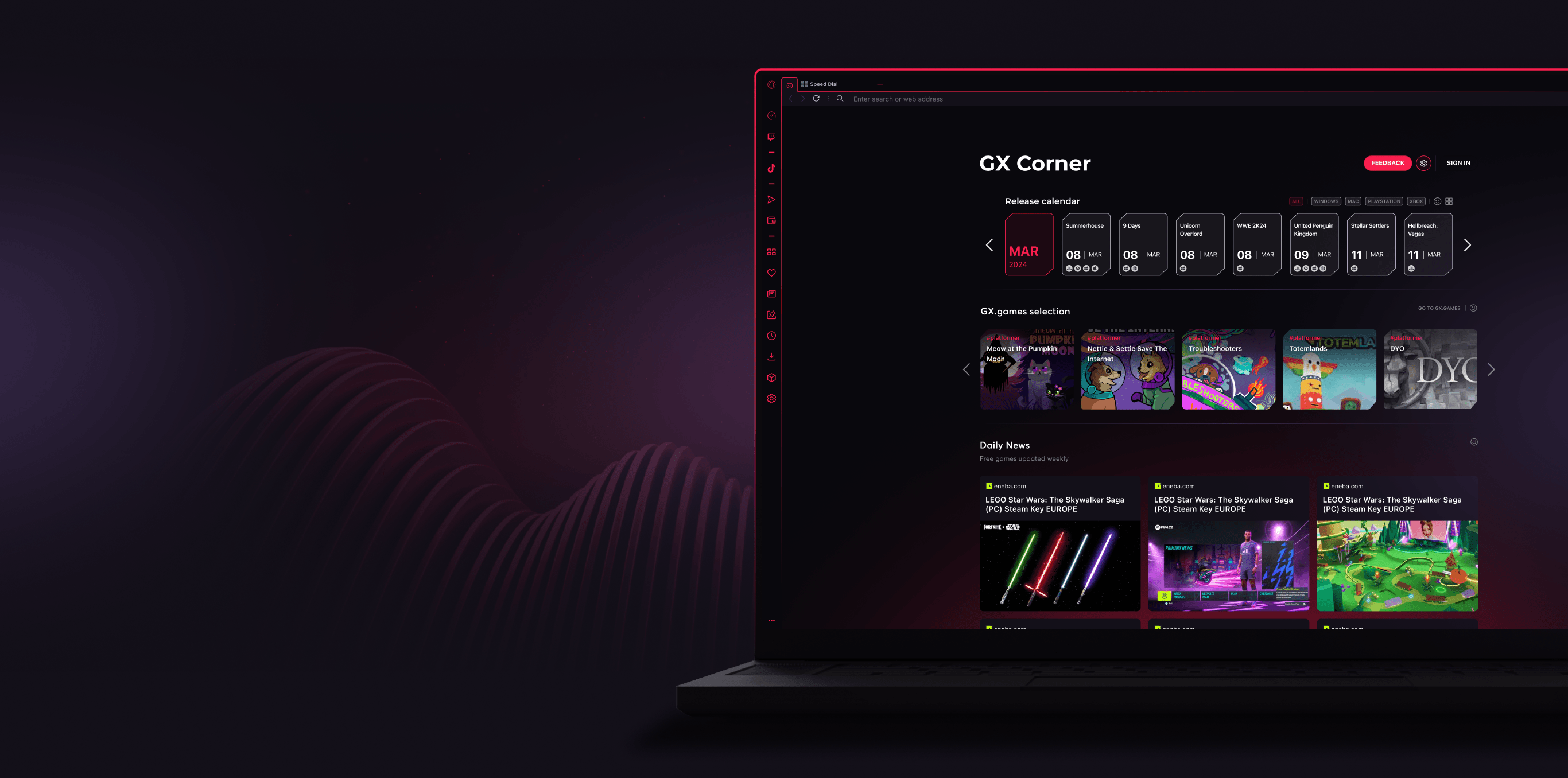 Opera GX | Navigateur Gaming | Opera