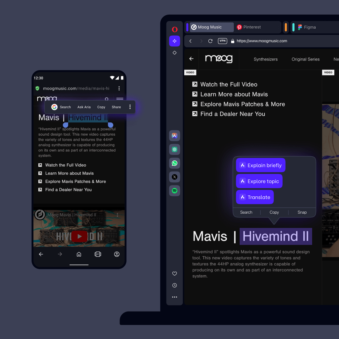 IA Aria del navegador | IA gratuita con acceso a la web en tiempo real ...