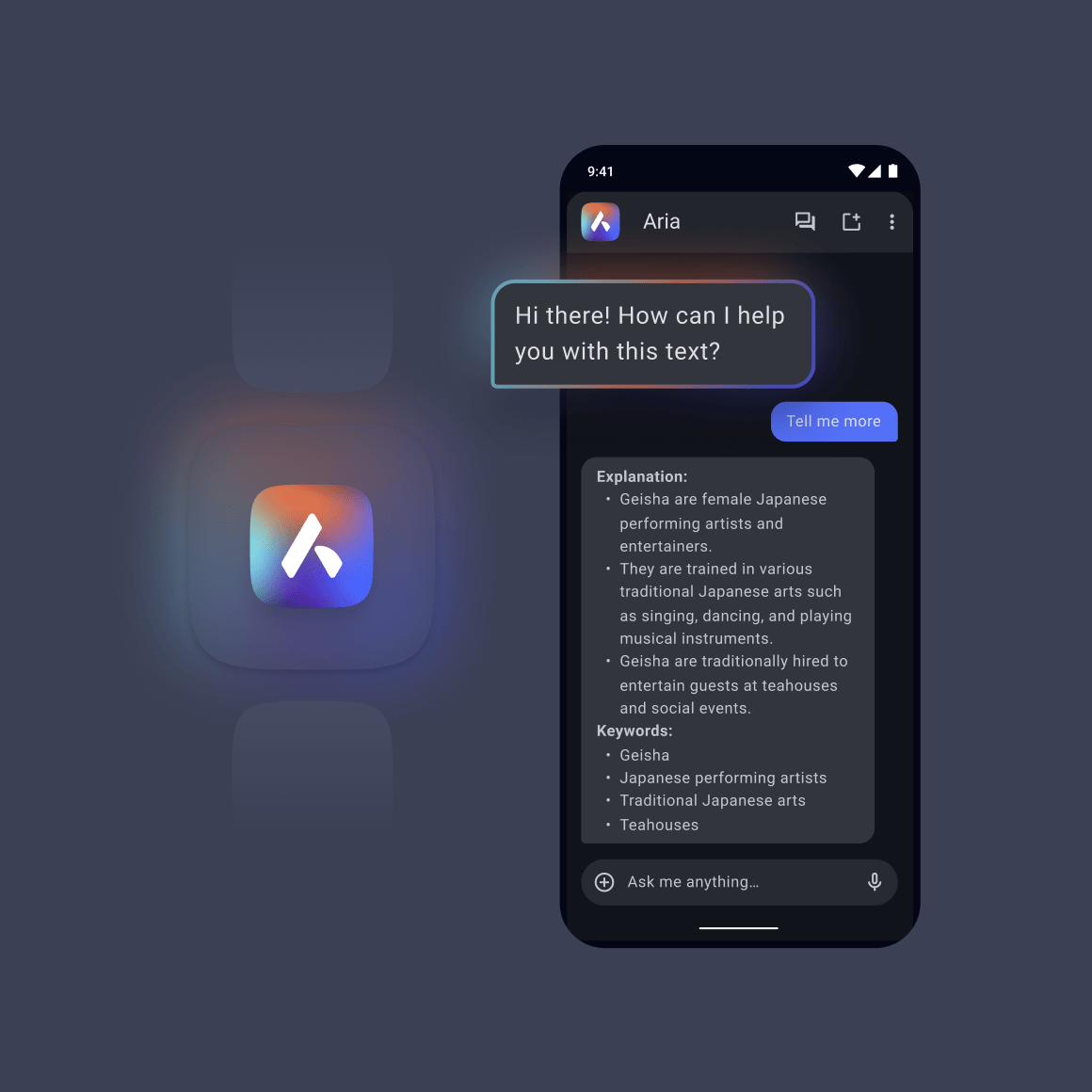Aria browser AI | Free AI with real-time web access | Opera Browser