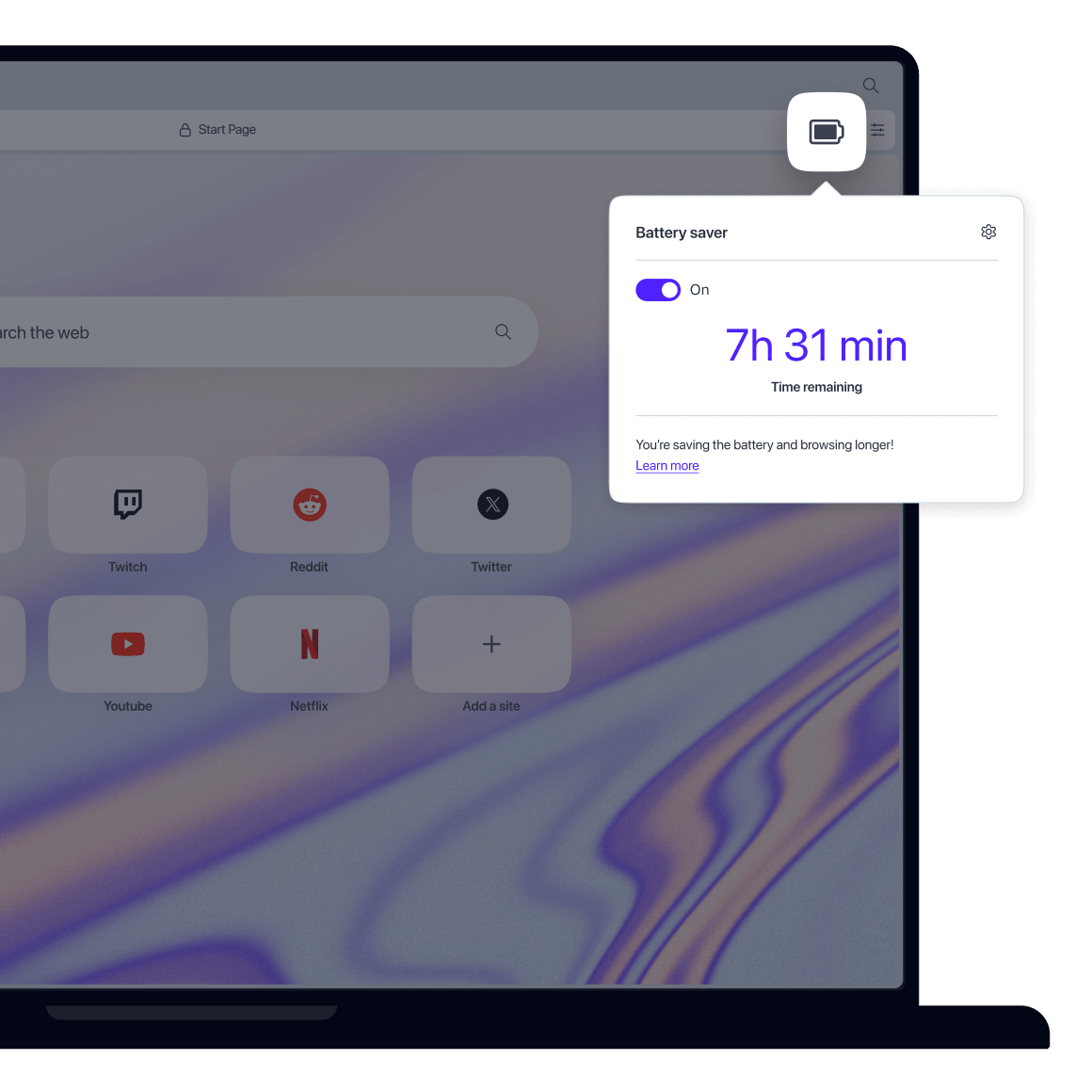 Battery saver | Browser with a power saving mode | Opera Browser