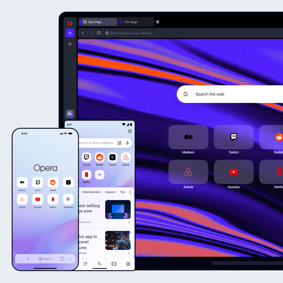 Opera Tarayıcı | Windows, Mac, Linux, Android, iOS | Opera