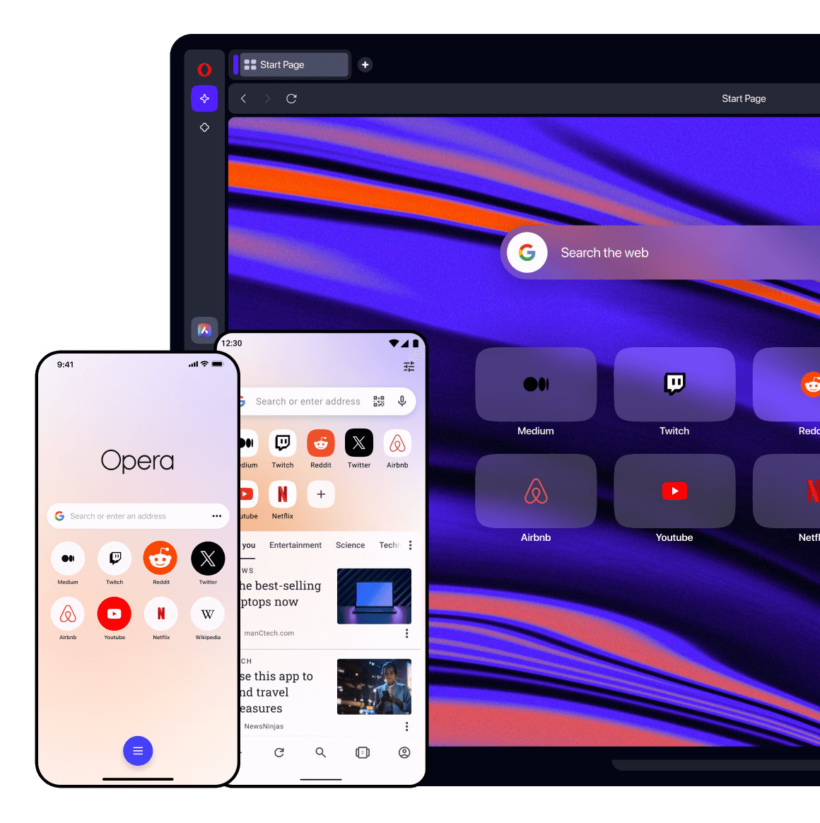 Opera Browser | Windows, Mac, Linux, Android, iOS | Opera