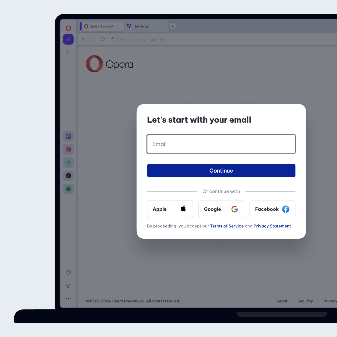 Sync browsing data in the Opera browser | Opera Browser